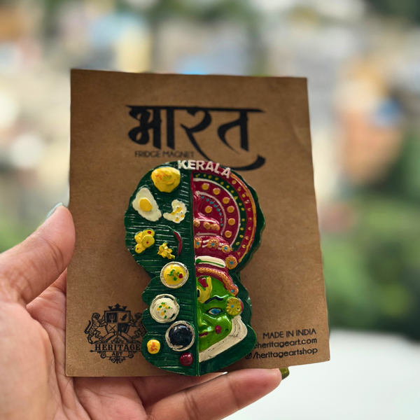 Flavours Of Kerala Fridge Magnet – The Heritage Art
