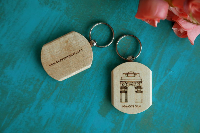 India Gate Delhi Key Chain – The Heritage Art